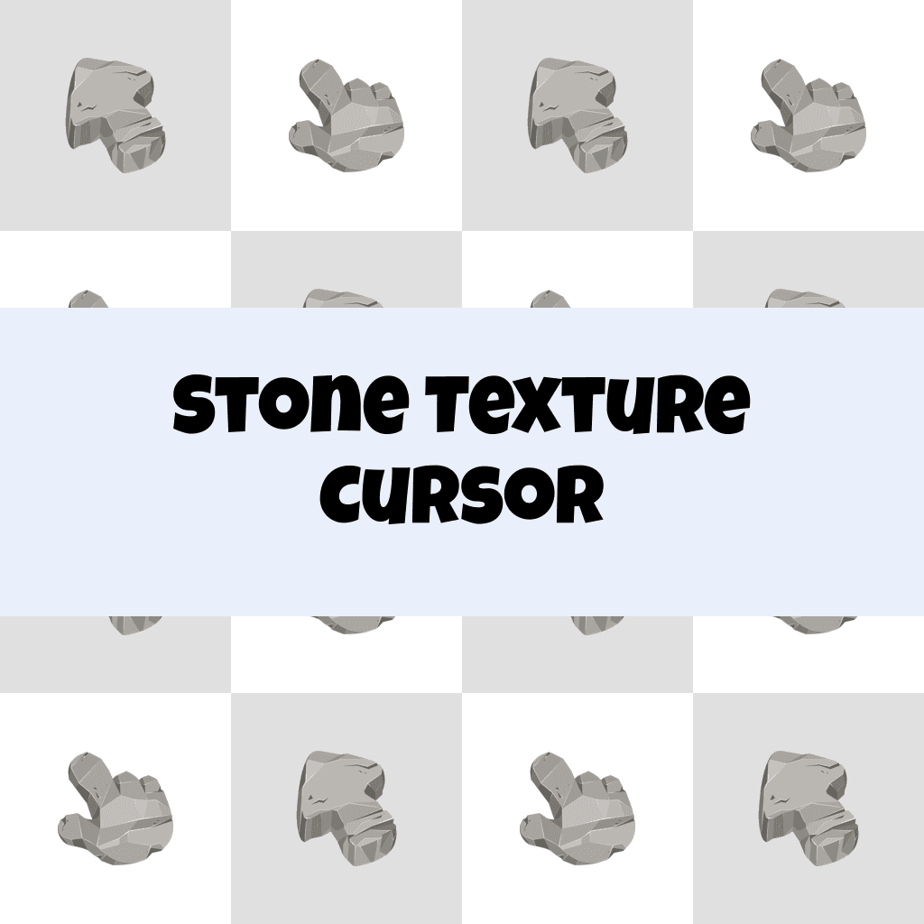 Cursor Stone Texture For Chrome - Cursor Pack | Cursor Space